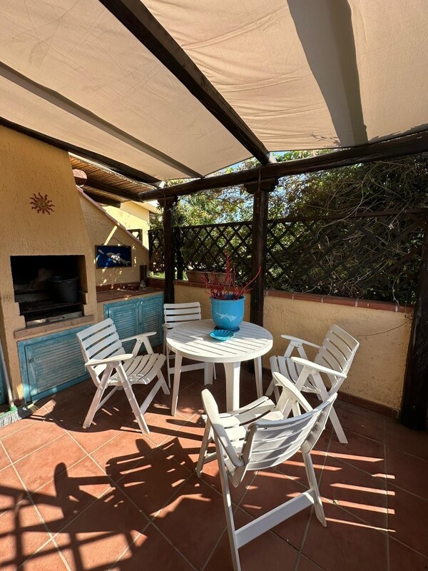 Cozy Townhouse 50 M From The Sea With Outdoor Barbecue;pets Allowed - Palau