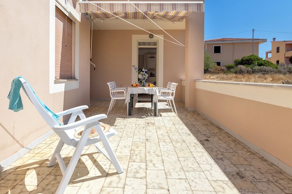 Appartamento 'Fico D'india Country View' Con Vista Sulle Colline, Terrazza Privata E Wi-fi - Castelsardo