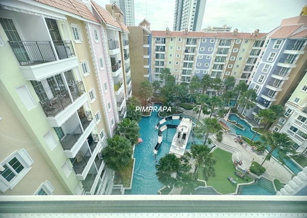 E8 - 2bedroom French Style Beautiful Pool View Pattaya Seven Seas Cote D Azur - Pattaya