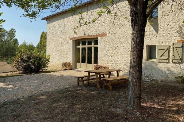 Villa In France With Private Pool & Garden - Charente