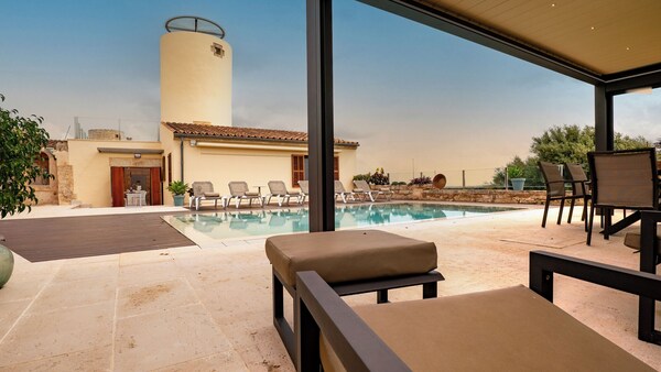 Stylish Mill Finca With Pool & Outdoor Kitchen. Ideal For Families & Friends! - Muro