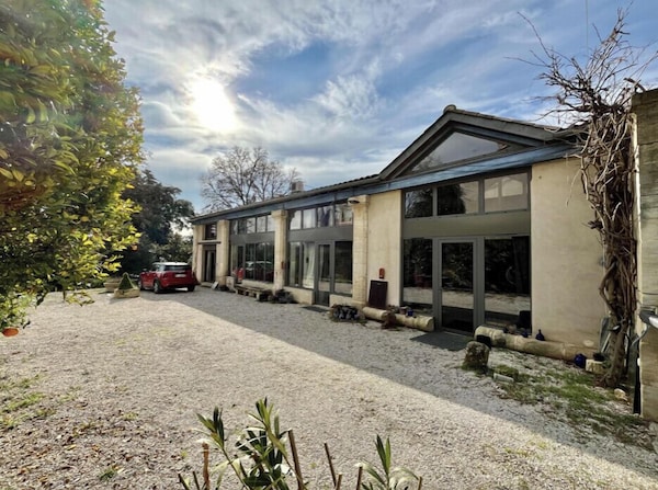 280m2 House With Wifi And Terrace - Montpellier