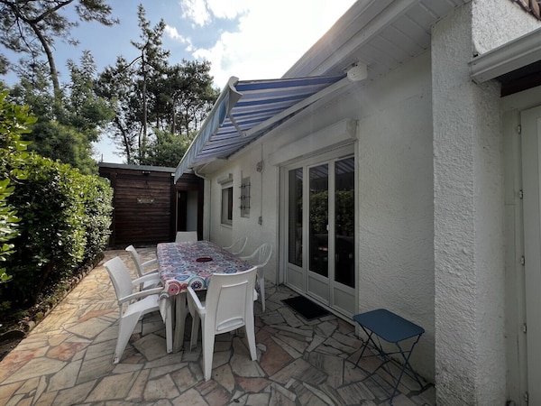 Maison Trois Chambre Dans Résidence Avec Piscine Et Tennis - 565473 - Lacanau Océan