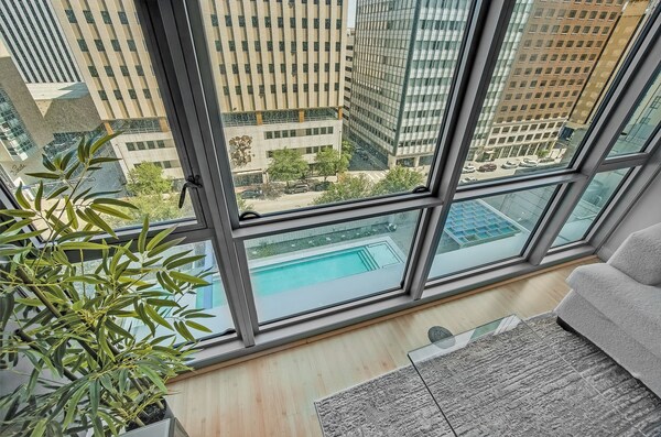 Entire High Rise Downtown Dallas +In The Heart Of Dallas + Views + Free Parking - Dallas Zoo, Dallas