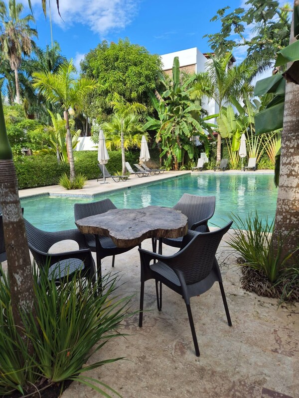 Spacious 3br Duplex & Pool Near Punta Popy  Walk To Beach, Shops & Dining - Dominican Republic
