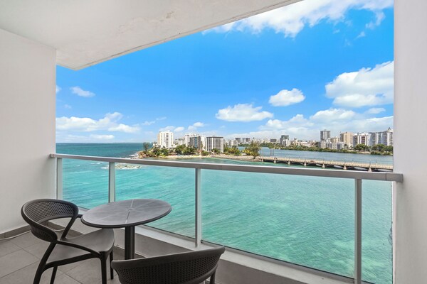 Old San Juan | Ocean Front Studio | Balcony | Water View - San Juan