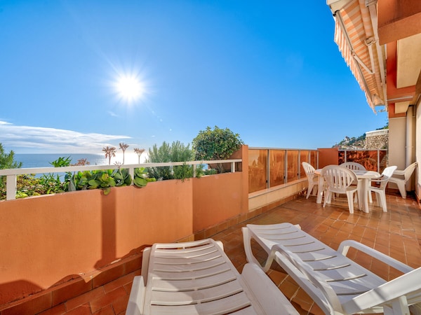 Apartment 6 People, Sea View, Wi-fi And Parking Included - Roquebrune-Cap-Martin