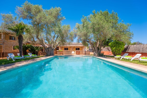 Can Curt - Cuart - Rustic House With Private Pool And Free Wi-fi In Alcudia - Alcúdia