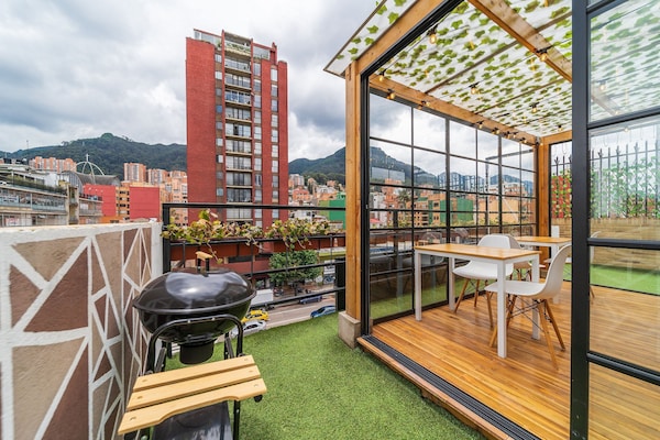 |Ahead| Spacious 3br @Chapinero With Co-working - Bogota