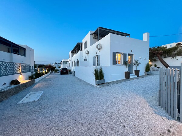 Studio 'Aeolian Blu 4' Mit Meerblick, Wi-fi Und Klimaanlage - Paros