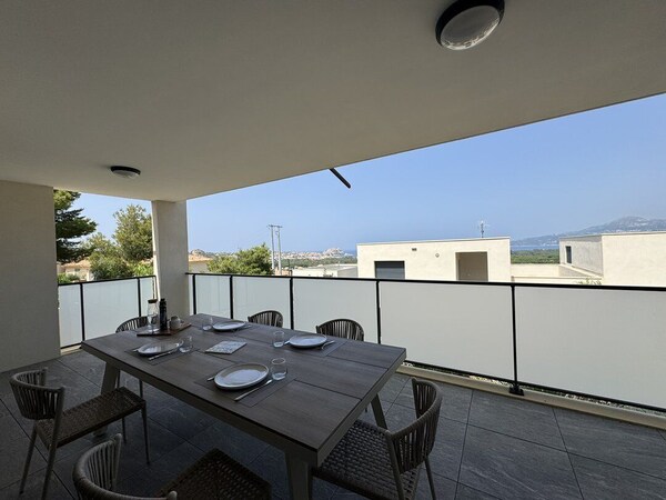 Appartement Avec Vue Sur La Mer Et La Citadelle - Calenzana
