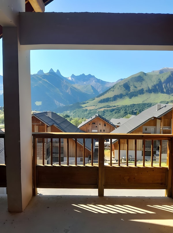 Appartement 'Saint-jean-d'arves' Avec Vue Sur La Montagne Et Balcon - Saint-Jean-d'Arves