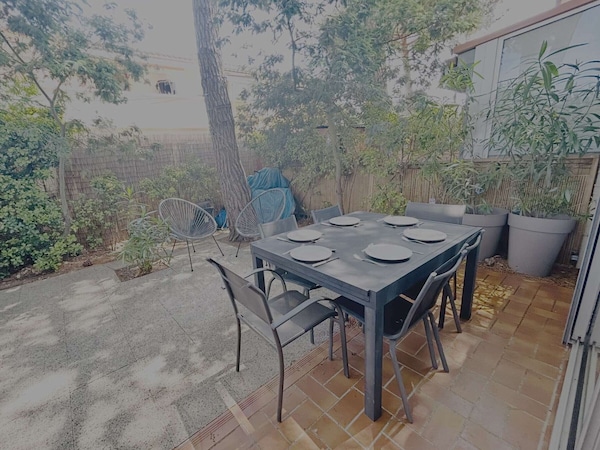 Wohnung Mit Kabine, Pool Und Parkplatz - Cap D'agde - Marseillan