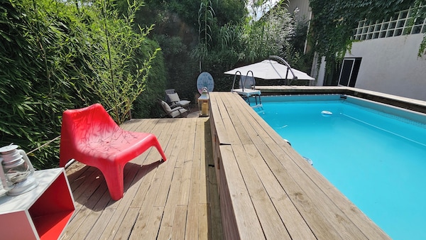 Charming Design Loft Duplex Of 190 Sqm With Garden & Pool  Near Saint-tropez - Grimaud