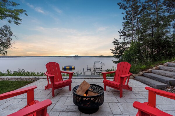 New!  Lake Alexander, Swimming, Game Room, Views - Shamineau Lake, MN