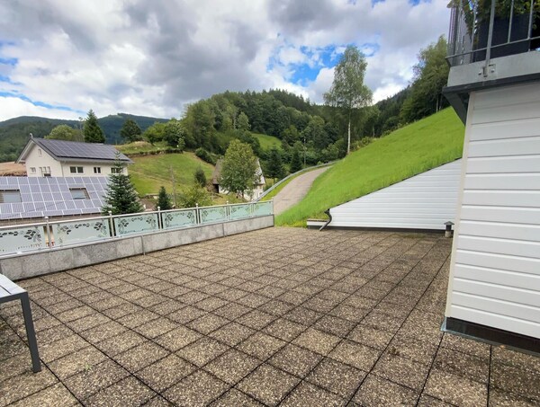 Apartement Sonnenglück Im Schwarzwald | Panoramablick, Terasse, 3 Schlafzimmer - Kniebis