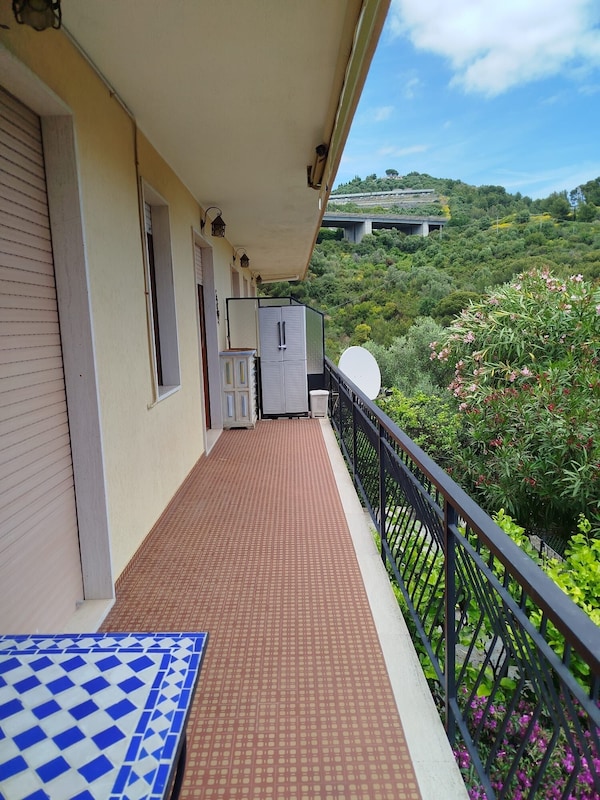 Spectacular Sea View Apartment With Panoramic Terrace Private Parking - San Lorenzo al Mare