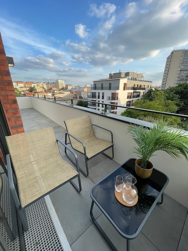 Superb 3-bedroom Apartment At The Gates Of Paris 14. - Malakoff