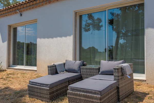 Appartement 'Lou Paradou' Avec Jardin Partagé, Wi-fi Et Climatisation - Draguignan