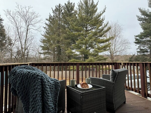 Balcony-bbq-firepit-hot Tub-king-full Kitchen-tv - Harpers Ferry, WV