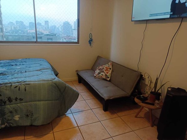 Departamento Central/ Para Familia O Amigos, Cercana Al Metro Parque Bustamante - Providencia, Chile
