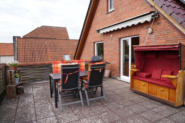 Ferienwohnung 'Apfelkorb' Mit Privatterrasse Und Wi-fi - Wedel