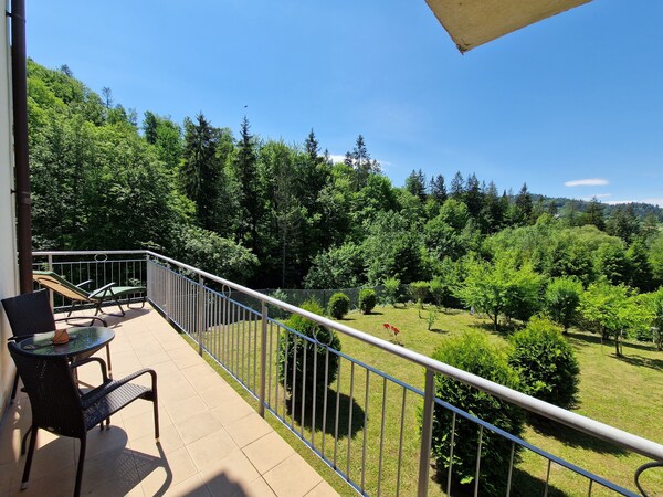 Stylish Apartment On Bukowa  Big Terrace, Perfect For Biking & Skiing - Ustroń
