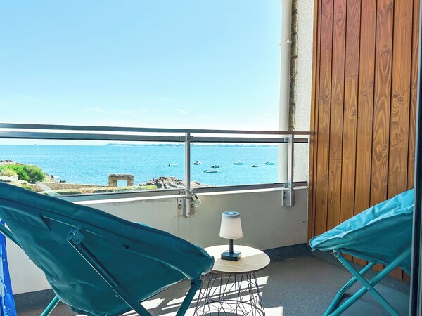 Appartement Vue Mer Avec Terrasse Et Balcon - Ploemeur