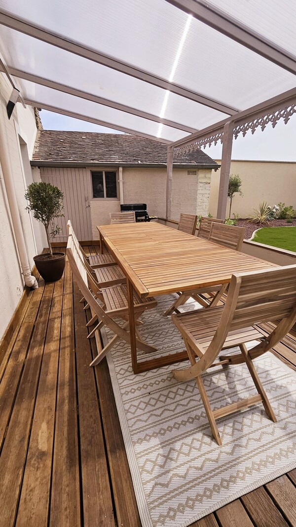 Gîte-family-ensuite With Bath-garden View - Ouistreham