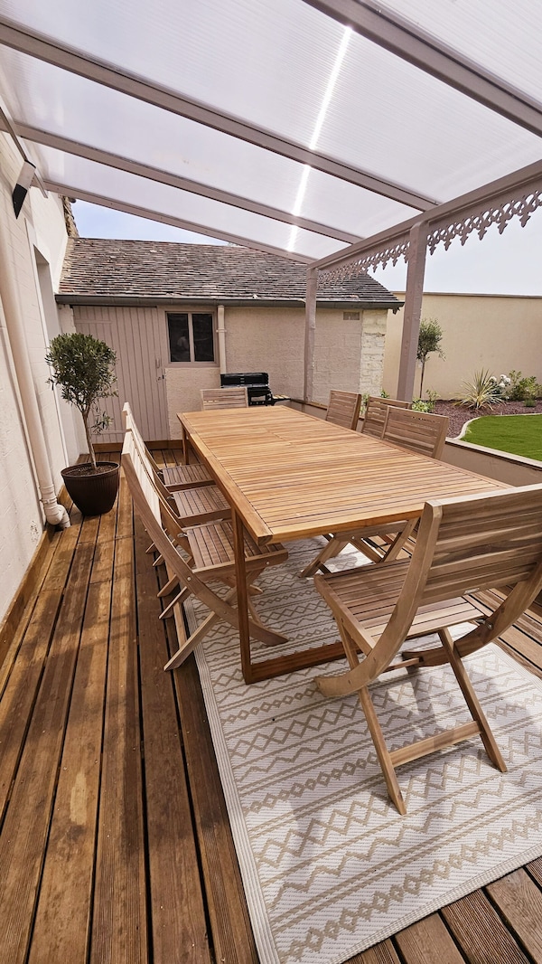 Gîte-family-ensuite With Bath-garden View - Ouistreham