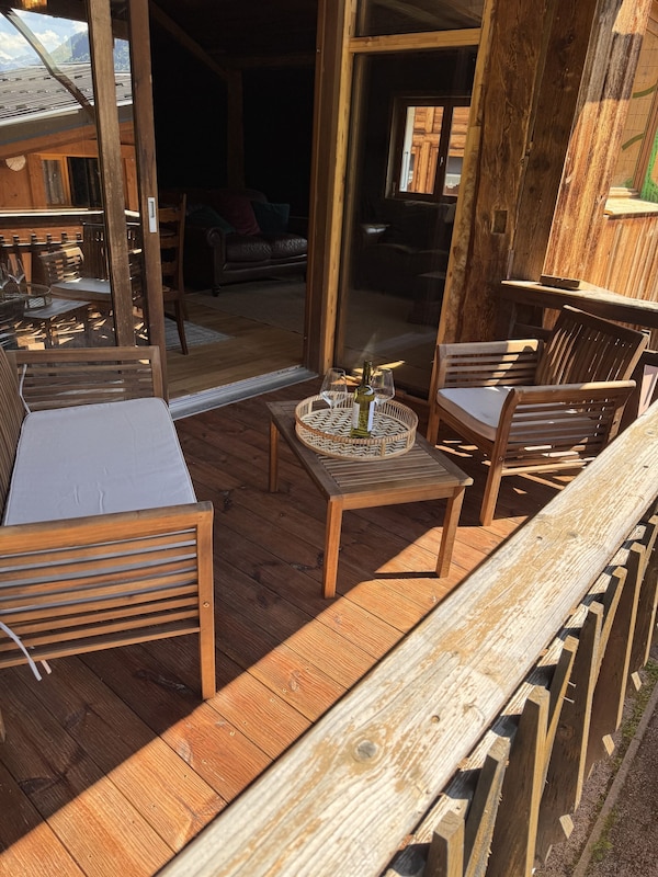 Chalet-confort-salle De Bain Privée Séparée-vue Sur Montagne-garage - Morzine