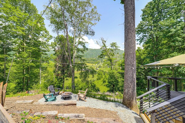 Mtn-view Deck: Scenic Glamping Getaway Near Boone! - Valle Crucis, NC