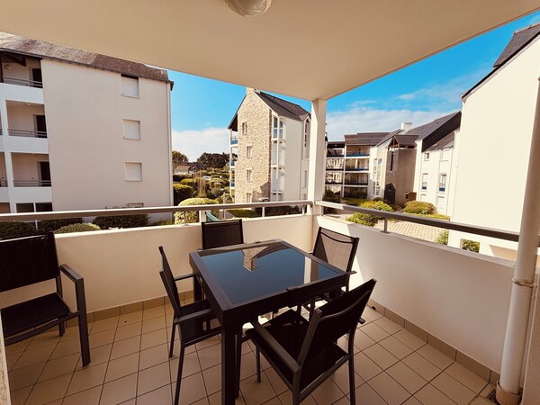 Appartement Lumineux Avec Vue Sur Le Port Du Crouesty Pour 4 - Locmariaquer