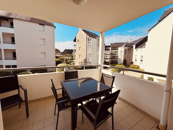 Appartement Lumineux Avec Vue Sur Le Port Du Crouesty Pour 4 - Locmariaquer