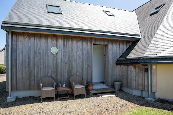 Appartement 'Kerli Cosy' Avec Vue Sur La Mer, Jardin Privé Et Wi-fi - Trélévern