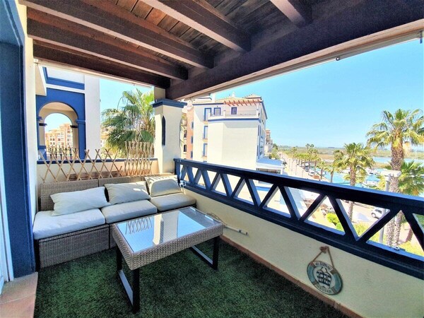 Apartamento El Faro Iii Con Vistas Al Puerto - Punta Del Moral - Islantilla