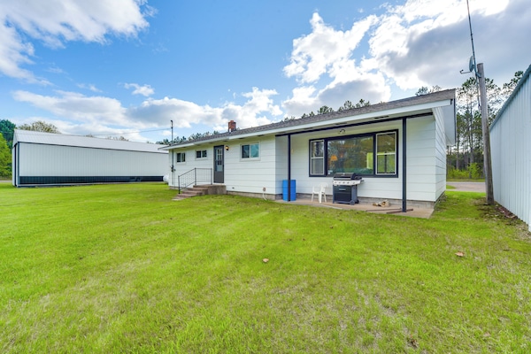 Fisher's Retreat: Hayward Home, Near Atv Trails! - Hayward, WI