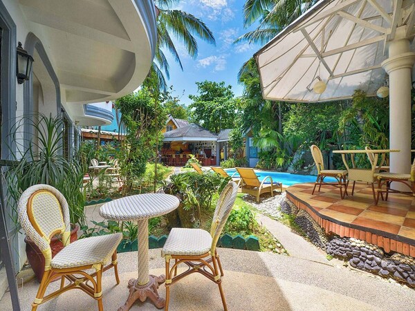 Casa Familia Loft 2br Kitchen 2 Min To White Beach - Nabas