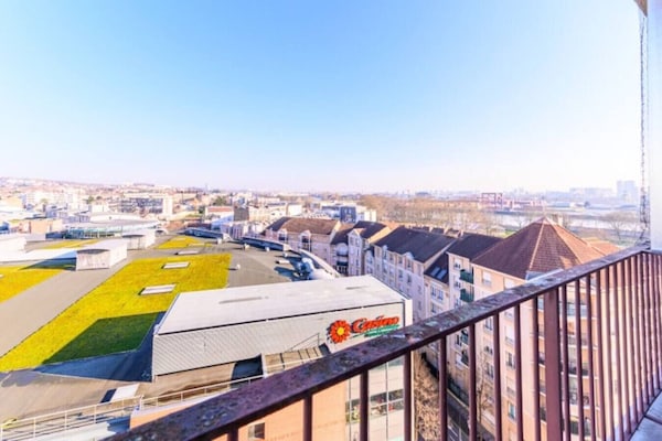 Magnifique Duplex Cosy Gare Terrasse 4 People Wifi - Sarcelles