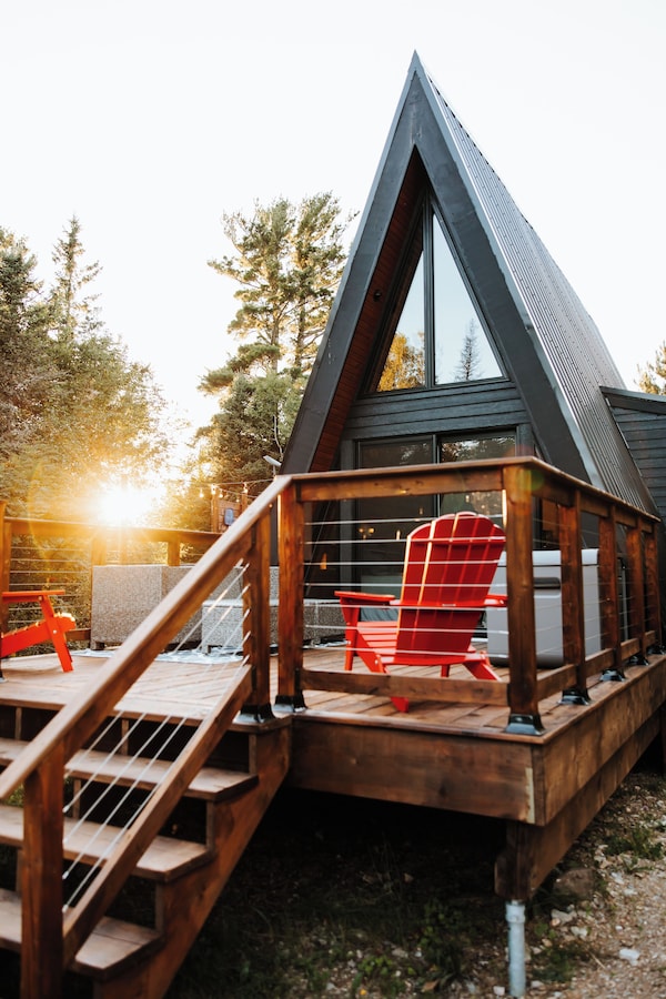 The Sugar Shack, A Cozy A-frame Cabin Located Outside Sussex, New Brunswick. - Sussex, NB, Canada