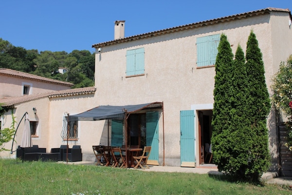 Villa La Colle Sur Loup Close To The Sea, Ideal Family, Near Village - Vence