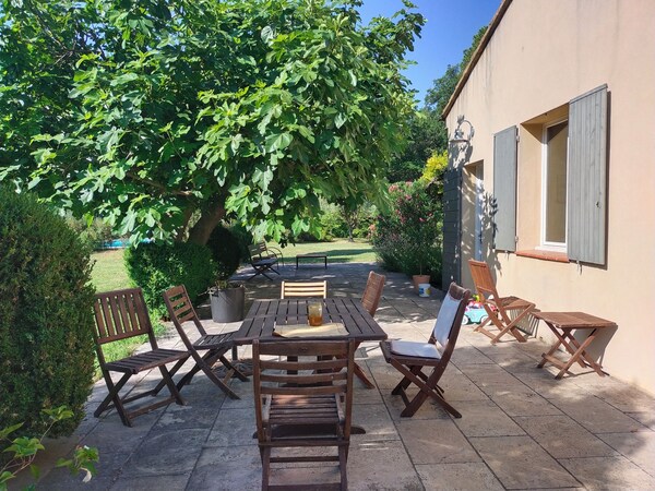 Provencal House With Pool And Garden In The Aix Countryside - Aix-en-Provence