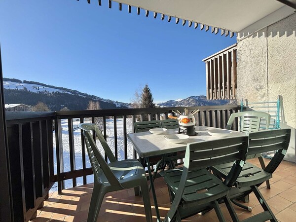 Appartement 2 Pièces Cabine à Notre-dame-de-bellecombe Pour 6 Pers, Au Pied Des Pistes - Notre-Dame-de-Bellecombe