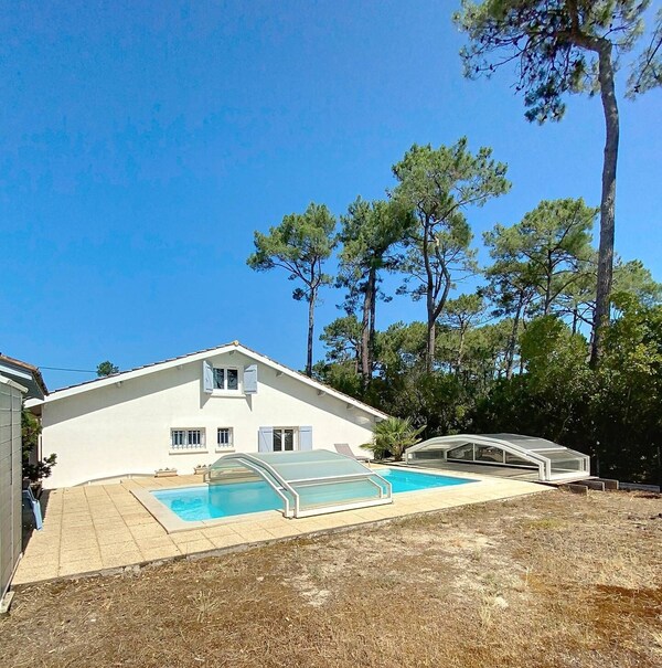 Maison De Vacances Pour 6 Personnes Avec Piscine à Lacanau Océan - Lacanau