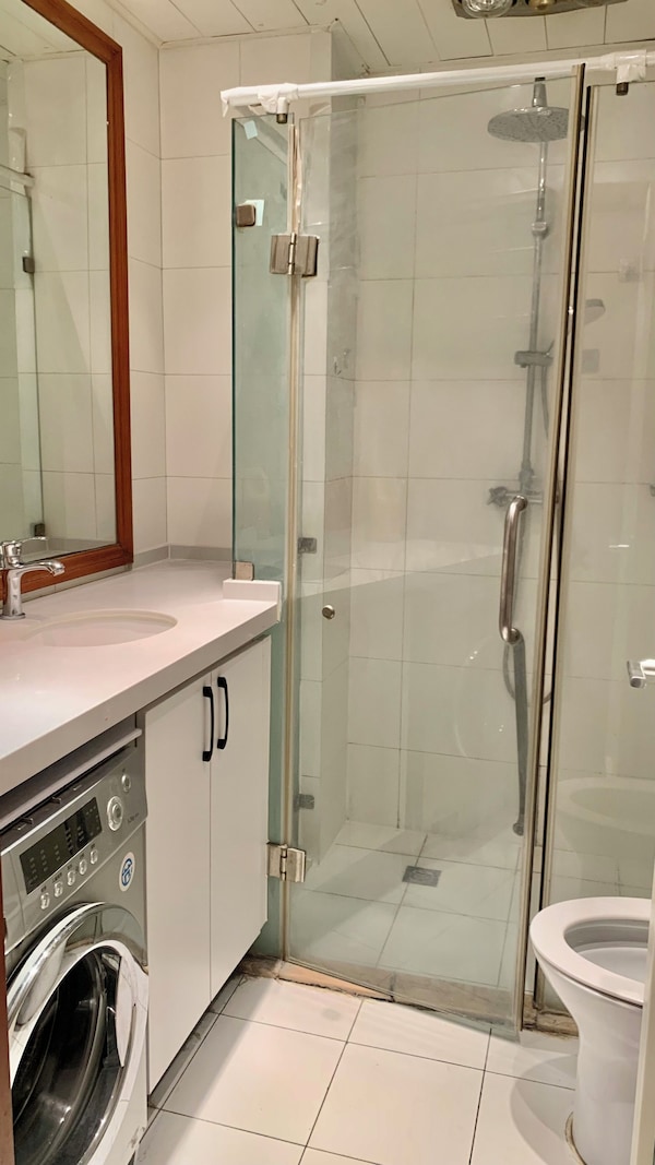 Charming Studio With Beijing Cbd View And Wifi, Ac - Pekin