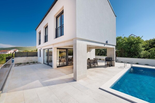 Ferienhaus Mit Pool Vrbnik, Krk (K-24526) - Punat