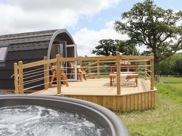 Under Oak Pod, Pet Friendly, With Hot Tub In Totnes - Buckfastleigh