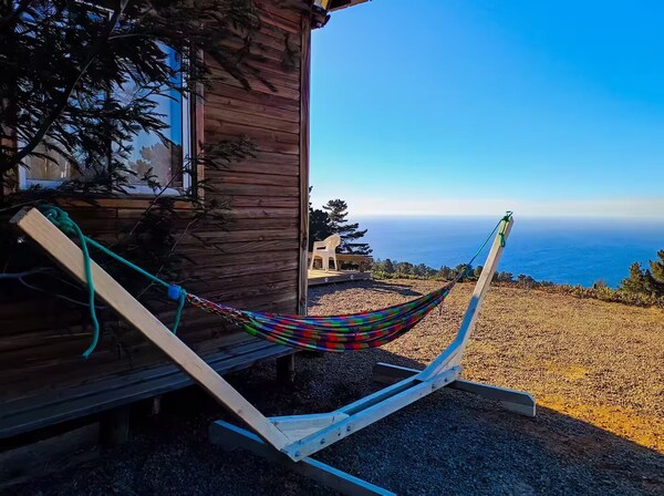 Cabaña Ocaso Con Hermosa Vista Al Mar - Placilla