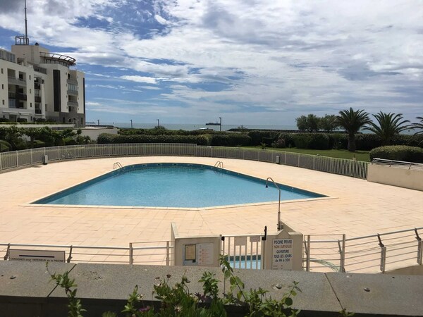 Homerez - Spacious Apartment In Cap D'agde - Sea View - Vias