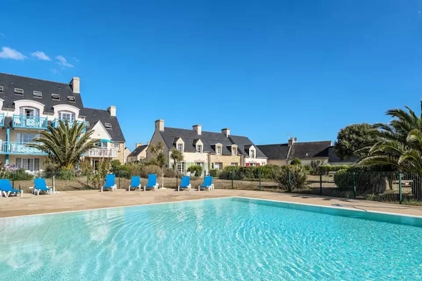 Homerez - Haus In Guilvinec Mit Pool - Loctudy